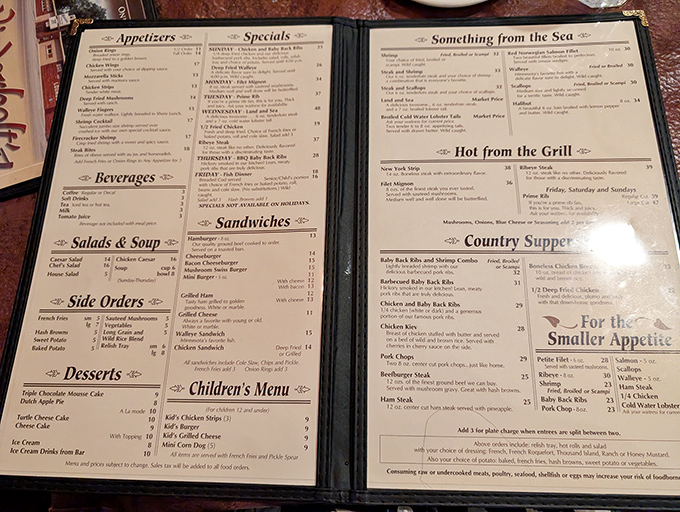 The menu &ndash; a roadmap to culinary bliss where every option promises a journey worth taking.