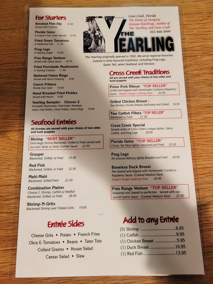 A culinary roadmap to Old Florida's greatest hits – where every dish tells a story and calories don't count because you're making memories.