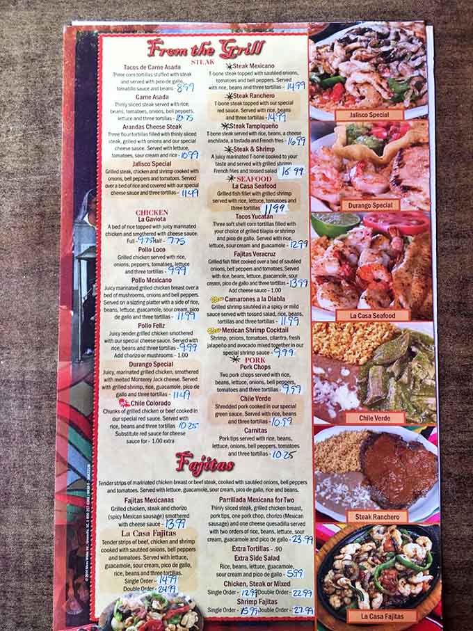 Menu: A treasure map of flavor possibilities! Each description teases delights that make choosing just one item nearly impossible.