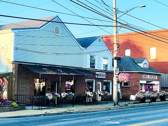 Local establishments like this tavern serve as gathering spots where "English" and Amish neighbors have forged community bonds for generations.