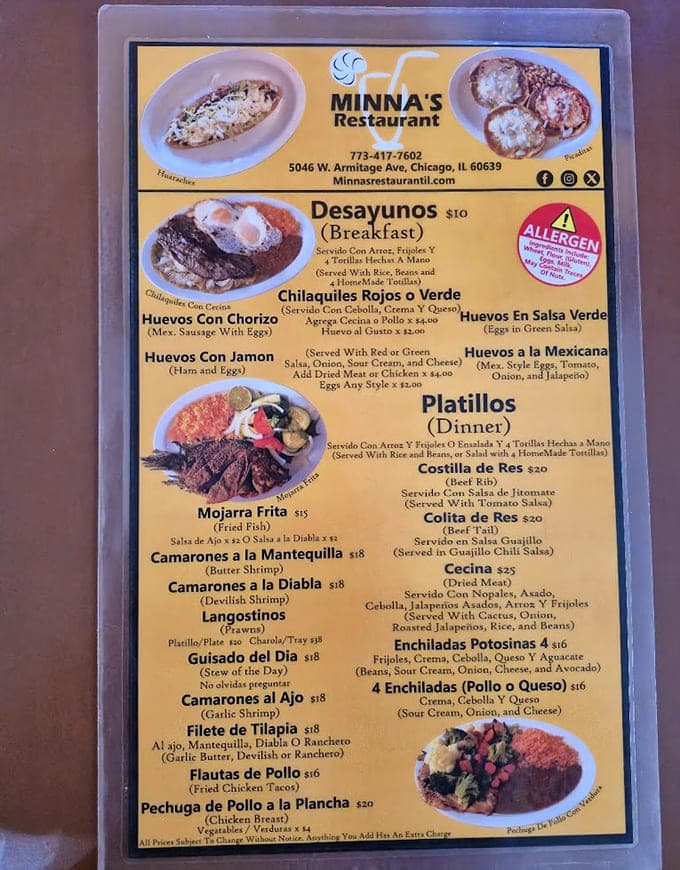 This menu is basically a choose-your-own-adventure book, except every choice leads to deliciousness.