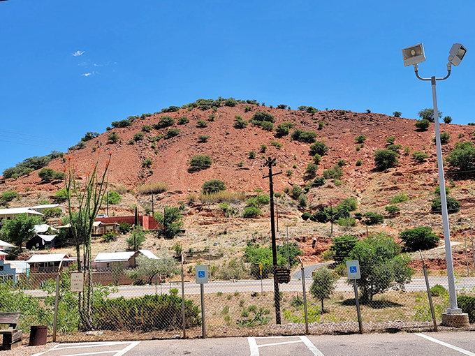 Bisbee's rusty rainbow: Where Mother Nature and human ingenuity collide, creating a landscape that's part Martian, part Minecraft.