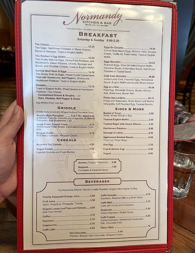 When your breakfast menu includes "World's Best Pancakes," you're either supremely confident or setting yourself up for disappointment, no middle ground.