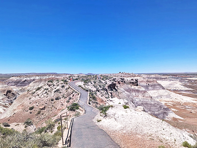 Who says you can't have your cake and hike it too? This paved trail offers accessibility without compromising on jaw-dropping views.