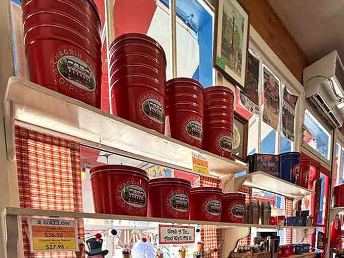 Those signature red tins aren't just containers &ndash; they're treasure chests of flavor that locals collect and visitors covet as edible souvenirs.