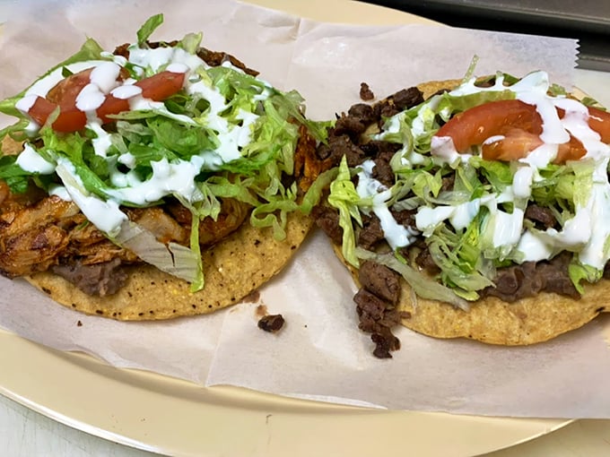 Behold, the stars of the show! These quesadillas aren't just food, they're edible works of art. Crispy, cheesy, and utterly irresistible.