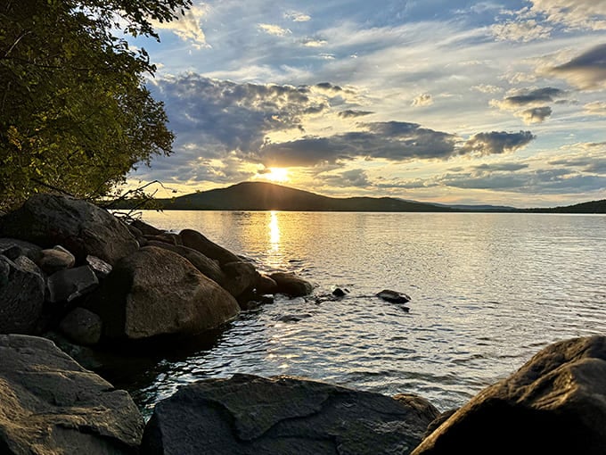 Rangeley Lake State Park delivers the kind of views that make you understand why people write songs about places.