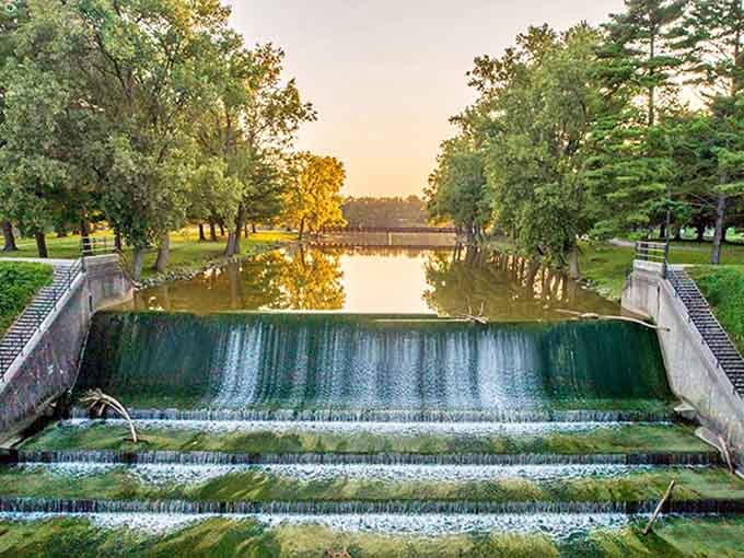 River Dam: Nature's staircase of cascading water creates a symphony of sound that locals swear cures everything from insomnia to existential dread.