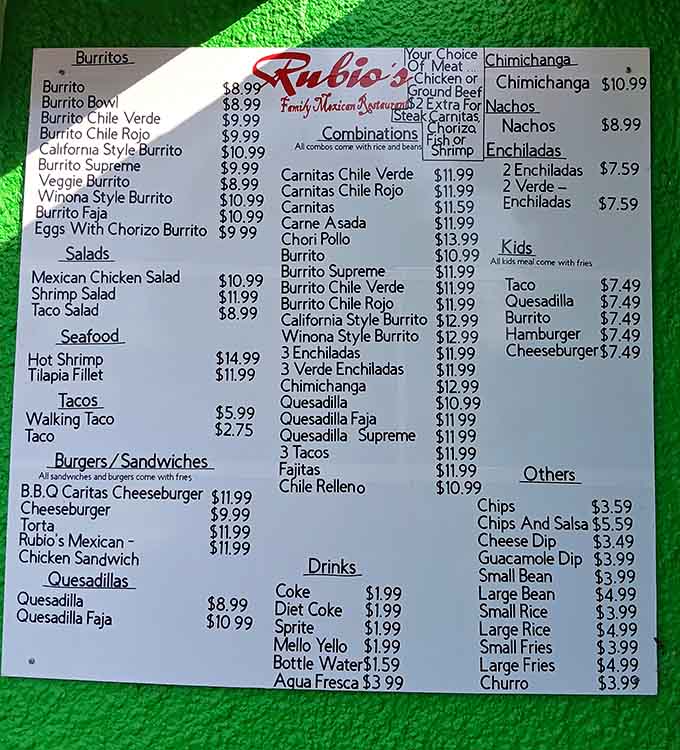 This menu proves that sometimes less is more, offering just enough variety to keep things interesting without overwhelming your decision-making abilities.