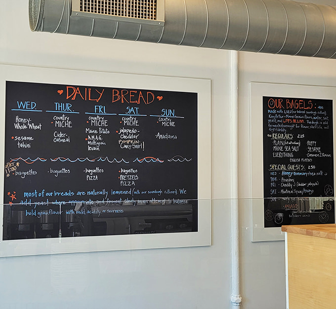 Those chalkboard menus change with the seasons, giving you a perfect excuse to visit regularly and discover what delicious surprises await today.