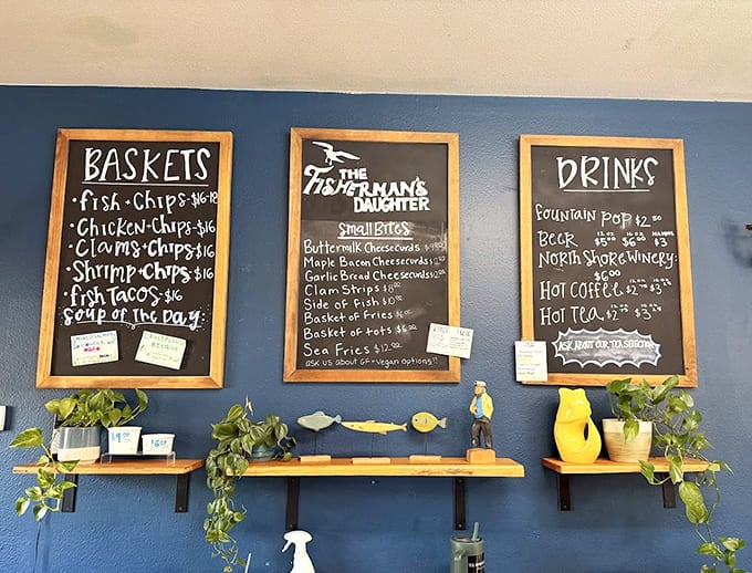 When a menu keeps it this simple, you know they're confident in their craft, no need for fancy descriptions when the food speaks volumes.