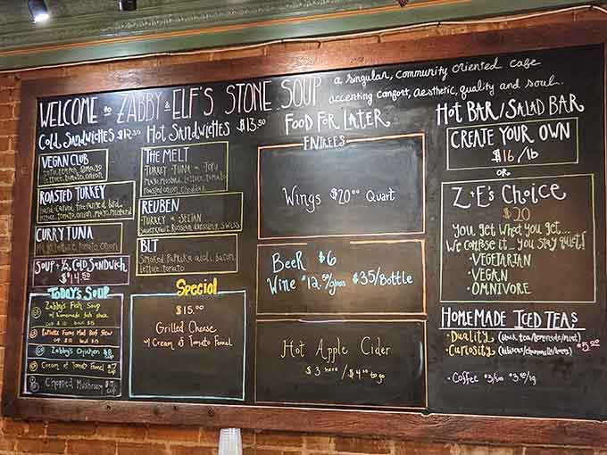 When the menu board looks this good, you know the food behind it is going to deliver on every delicious promise.