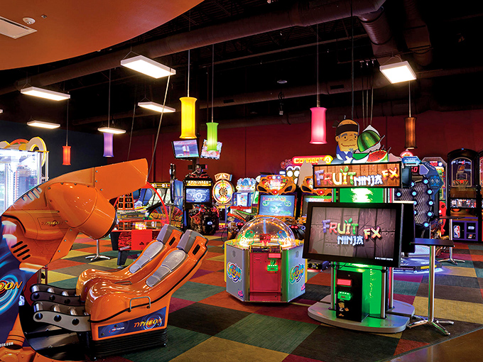 The arcade glows with neon promise, each game a portal to joy. Even adults find themselves transformed into wide-eyed kids again.