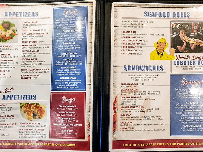 The menu reads like a love letter to the ocean &ndash; from fried clams to lobster rolls, seafood dreams come true here.
