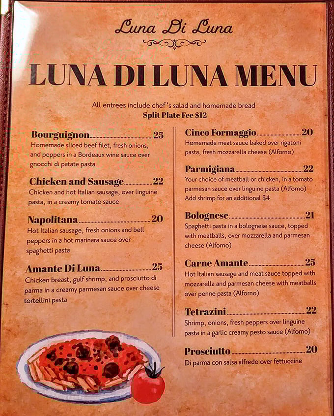 The menu reads like an Italian love letter &ndash; each dish promising comfort and satisfaction without pretension.