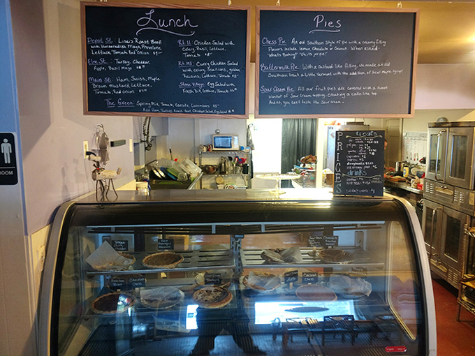 The chalkboard menu reads like poetry for the hungry soul &ndash; each item a promise of comfort.