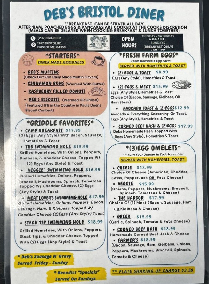 The menu board reveals the day's muffin lineup and breakfast options, presenting choices that make deciding what to order both exciting and slightly stressful in the best way.