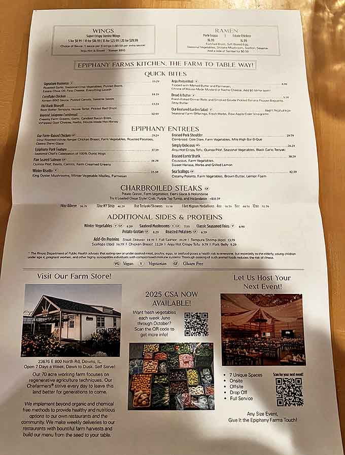 More than just a menu &ndash; it's a roadmap to flavor country. Each dish tells the story of local ingredients transformed by skilled hands.