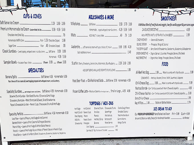 This isn't just a menu&mdash;it's a roadmap to happiness. Each item represents a different path to the same destination: pure bliss.