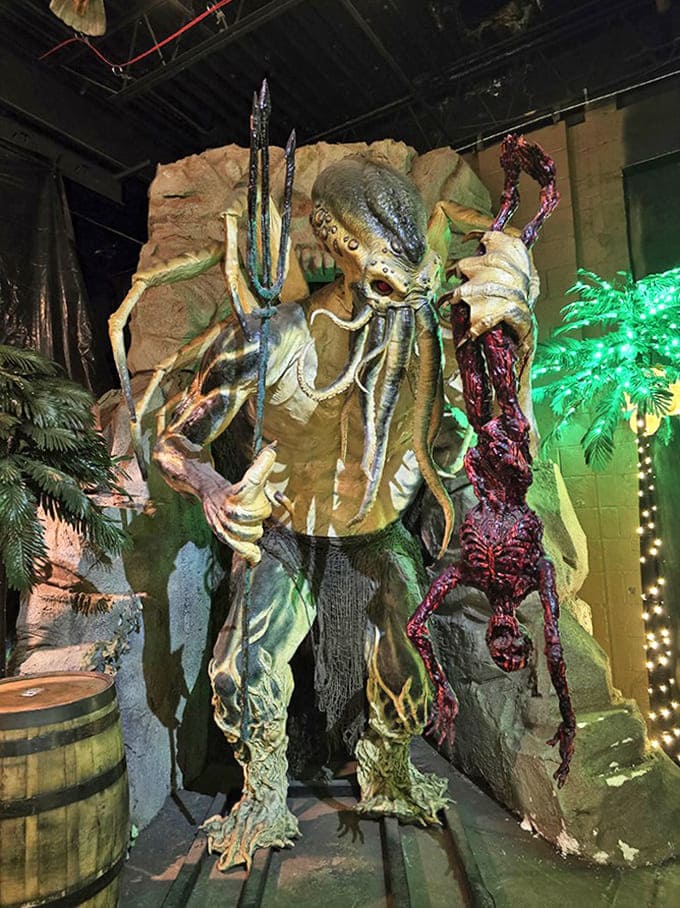 This tentacled terror looks like he ordered calamari and decided to become the very thing he loved. Talk about commitment!