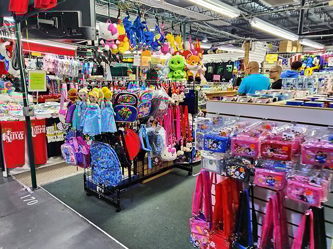 A toy paradise that makes adults nostalgic and kids wide-eyed, proving that happiness can indeed be purchased in plastic form.