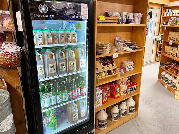 Liquid gold alert! These bottles contain the essence of Vermont's orchards, perfect for sipping or cooking.