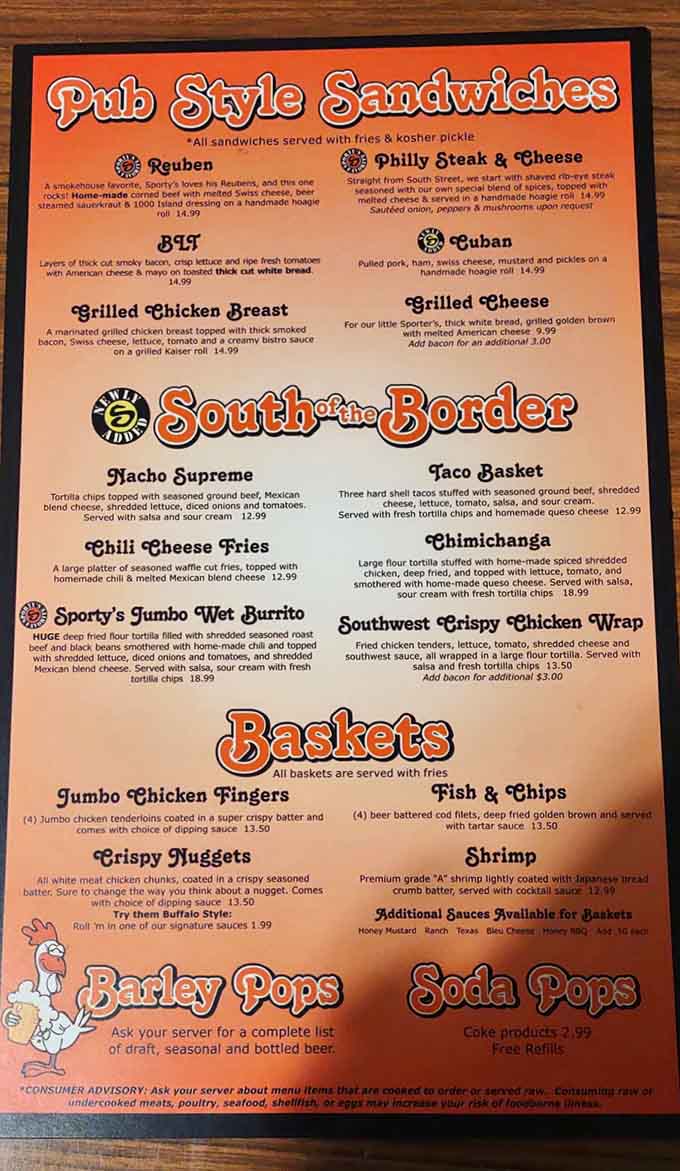 This menu reads like a wing enthusiast's fever dream, offering over 25 flavors from classic Buffalo to adventurous Ginger Thai creations.