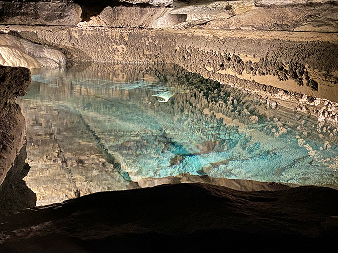 Talk about a natural air conditioner! This cool cave offers a refreshing escape from Minnesota's summer heat. 
