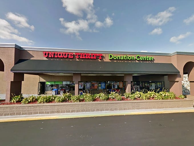 Behold, the thrift store that out-uniques them all! It's a kaleidoscope of castoffs just waiting for their second act.