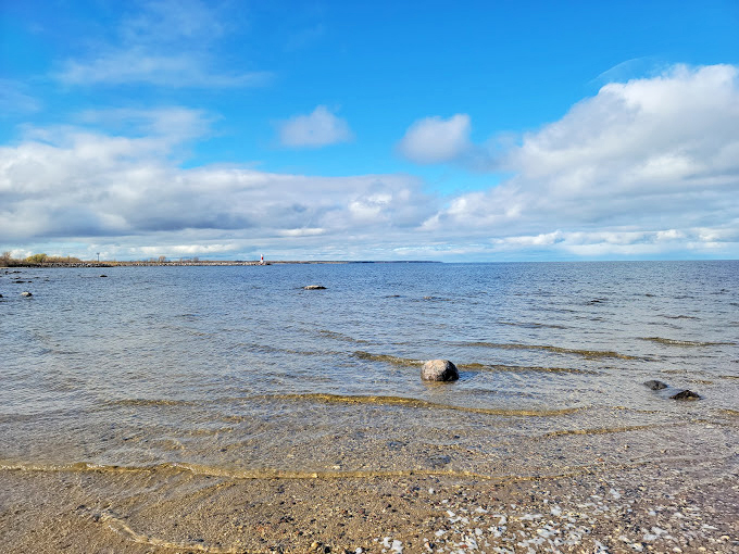Where the prairie meets the waves! It's like "Little House on the Prairie" decided to take a beach vacation.