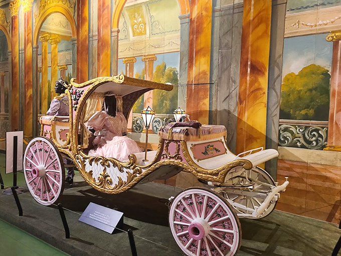 Roll up, roll up! This vintage carriage promises a journey through the golden age of circuses.