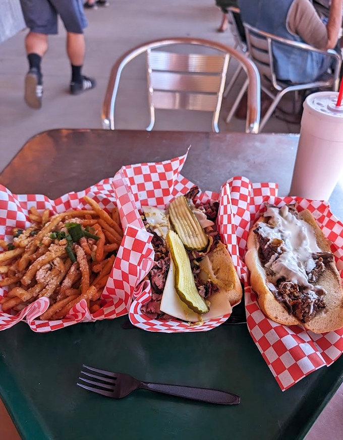 Behold, the Desert Bar's version of a balanced diet: a little protein, a little carb, and a whole lot of "I earned this."