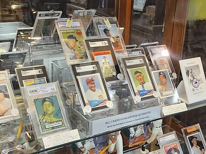 Baseball legends frozen in time &ndash; these aren't just cardboard rectangles but tiny museums of America's favorite pastime.