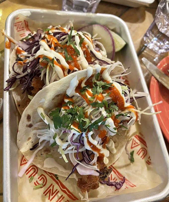 4. baja fish tacos
