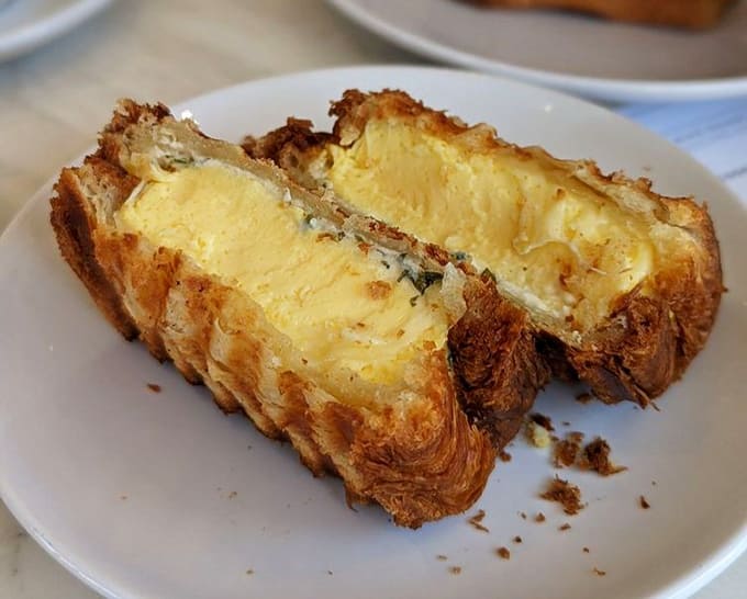Golden, flaky, and stuffed with melted cheese, this is breakfast done absolutely right.