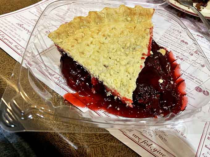 This isn't just blackberry pie &ndash; it's a religious experience with a perfect balance of sweet-tart filling and a crust that defies physics.