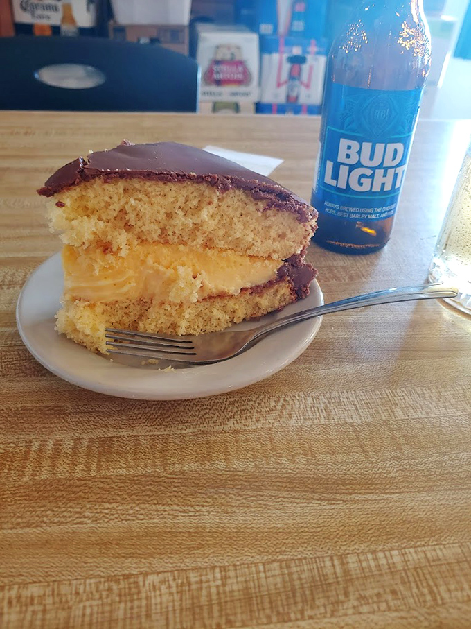 This Boston Cream Pie isn't just dessert, it's a revelation &ndash; moist cake, silky custard, and chocolate so perfect you'll want to lick the plate.