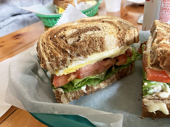 Breakfast Sandwiches Layer upon layer of morning magnificence &ndash; this isn't just a sandwich, it's architecture you can eat!