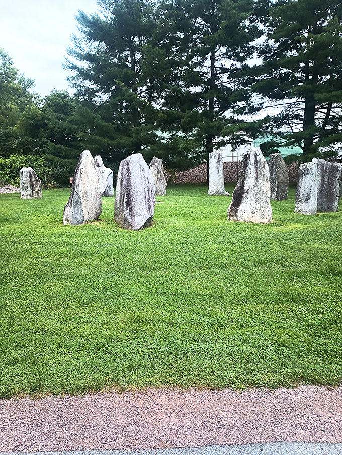 Burlington's Earth Clock stands as an intriguing landmark along the Greenway, combining natural elements with astronomical precision.