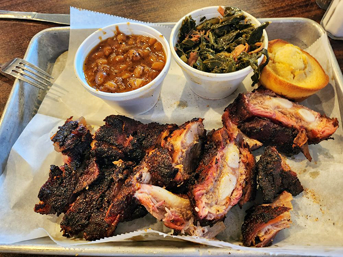 A feast fit for a king! This platter is a flavor explosion waiting to happen, with sides that refuse to play second fiddle.