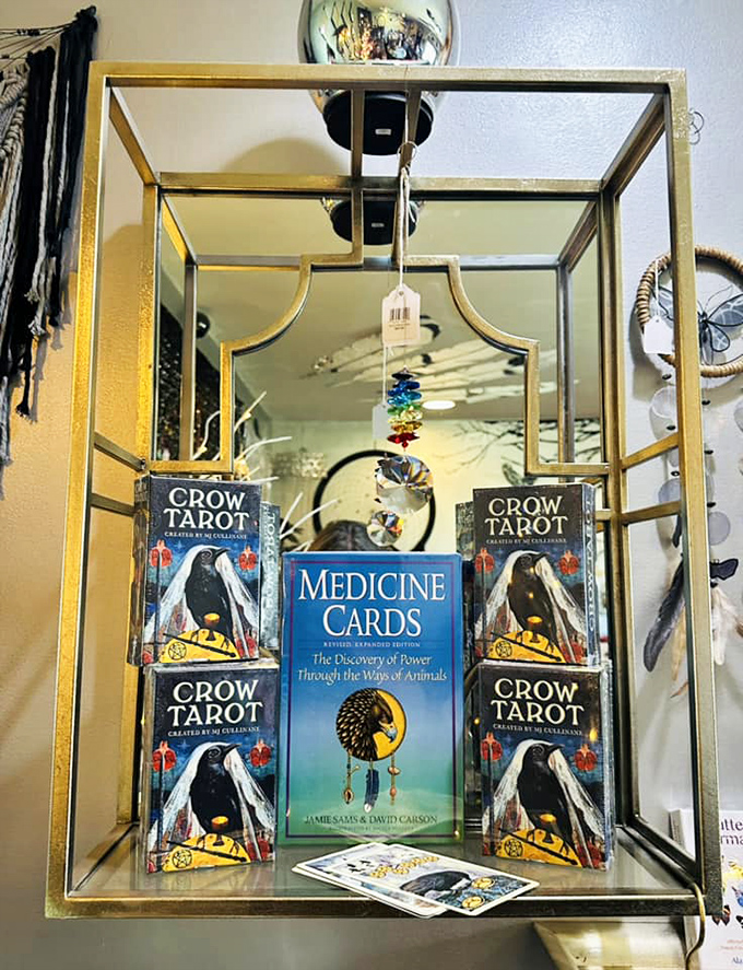 Mystical guidance meets artistic expression &ndash; these tarot and medicine cards aren't just for readings; they're portable art galleries waiting to reveal their secrets.