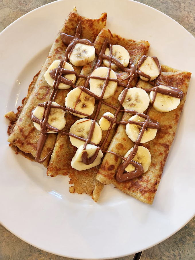 Thin, delicate, and filled with joy. These Nutella and banana crepes are like a warm hug from a French grandmother.