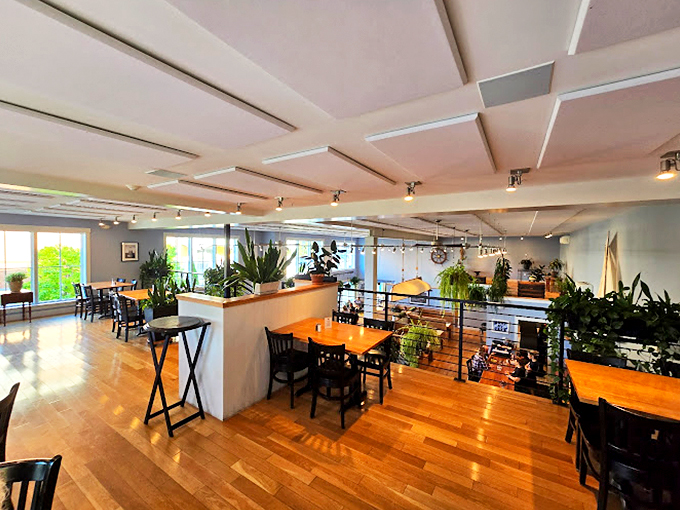 Forget stuffy dining rooms&mdash;this airy space is where comfort meets class. It's so inviting, you might forget you came just for the food!