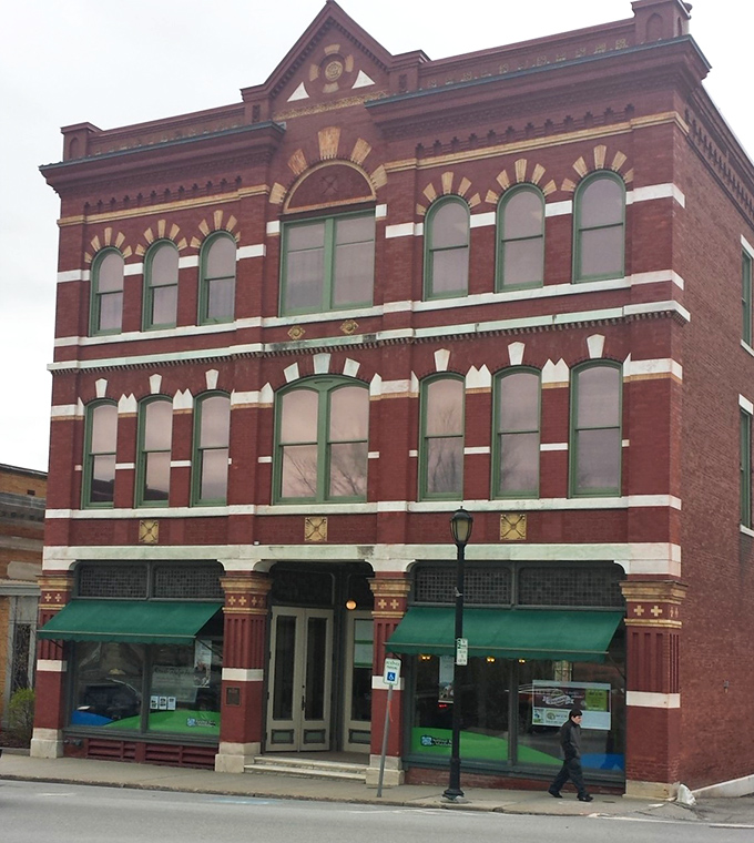 Duclos Building: Ornate architectural details that would cost a fortune today adorn this historic building, proving our ancestors understood that beauty matters in everyday spaces.