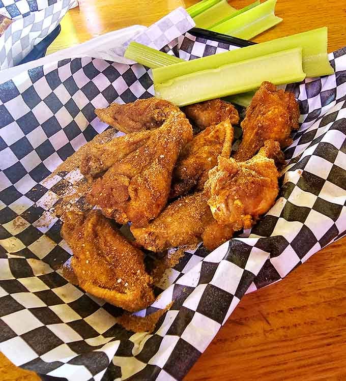 Golden, crispy, and perfectly seasoned, these wings prove that sometimes the simplest pleasures are the most satisfying ones available.