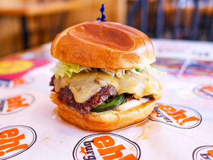 This isn't just a burger, it's a masterpiece of simplicity &ndash; hand-formed patty, melty cheese, and fresh toppings on a perfectly toasted bun.