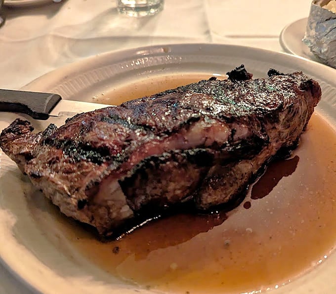 Perfectly charred, beautifully seasoned, and cooked exactly right&mdash;this is what steak dreams are made of, folks.