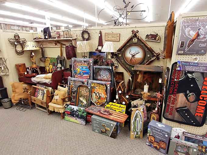 Wall d&eacute;cor that spans generations &ndash; from rustic Americana to whimsical folk art that transforms blank walls into personal statements.