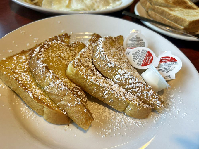 Breakfast of champions or dessert in disguise? This French toast is so good, it'll make you question everything you thought you knew about mornings.