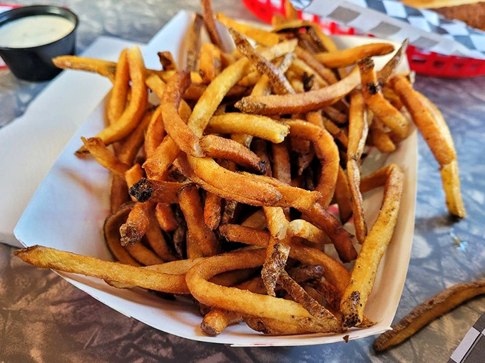 Golden, hand-cut treasures that crackle with each bite &ndash; these aren't sides, they're main attractions in disguise.